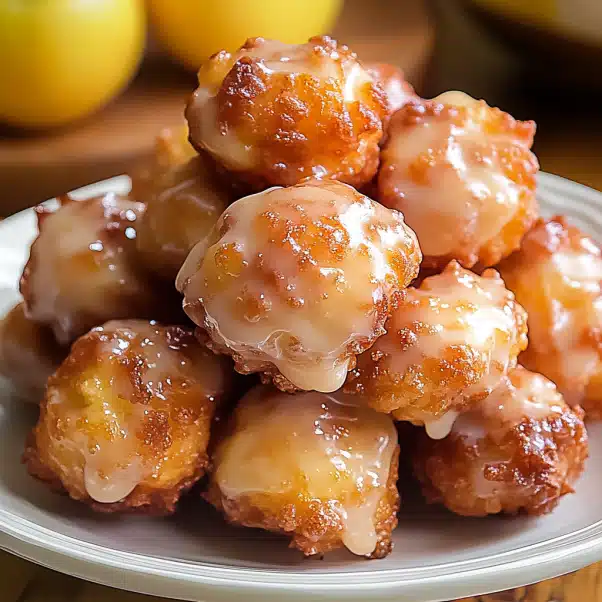 Apple Fritter Bites