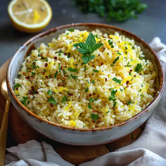 Greek Lemon Rice