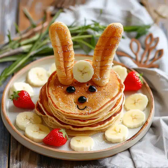 Easter Bunny Pancakes