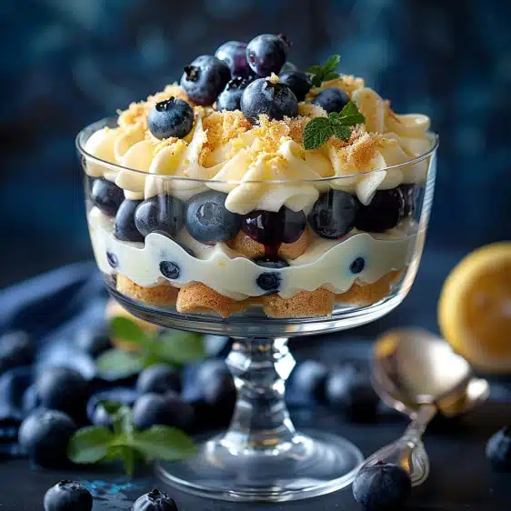 Lemon Blueberry Trifle