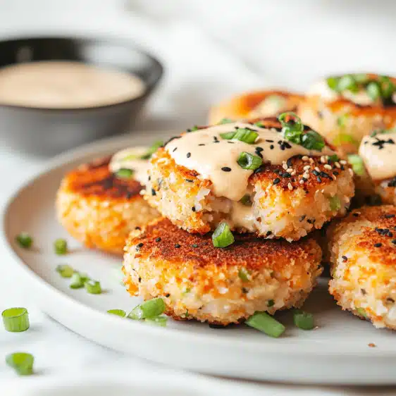 Korean Style Tuna Cakes