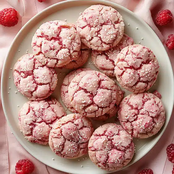 Raspberry Sugar Cookies