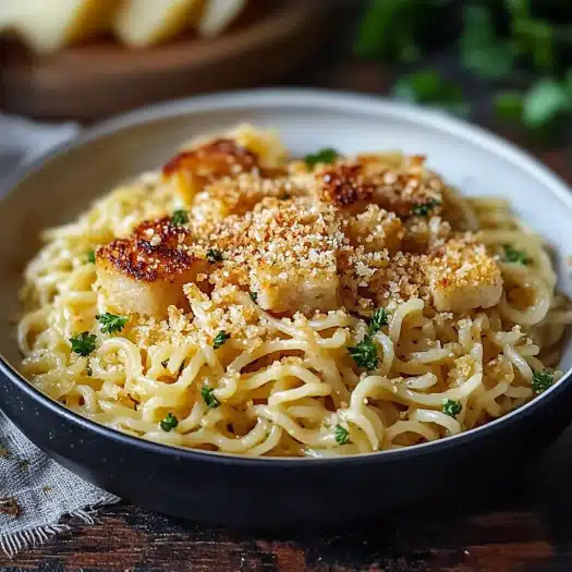 Bread Crumb Noodles