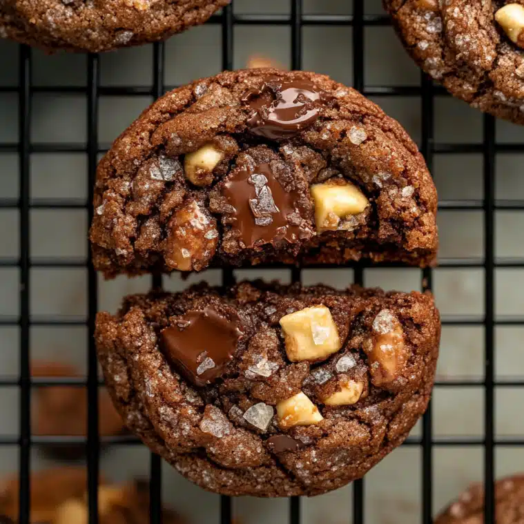 German Chocolate Cookies