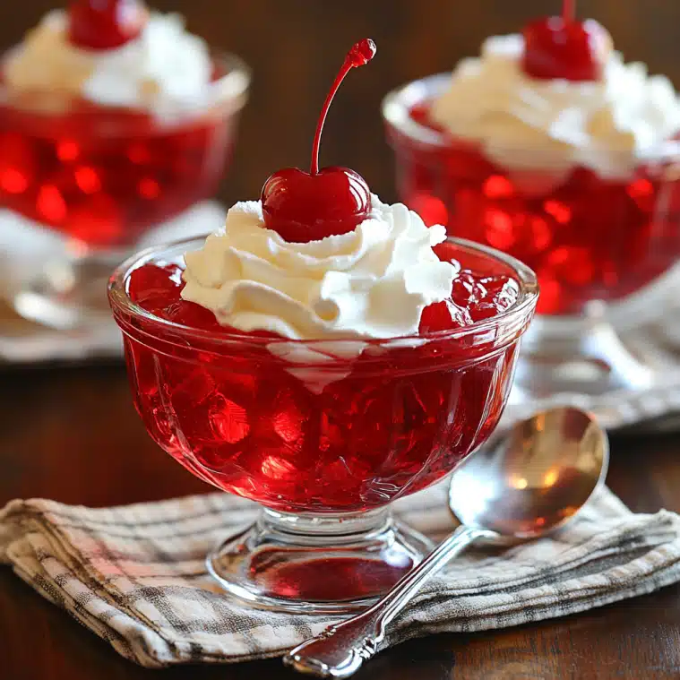 Cherry Coca Cola Jello Salad