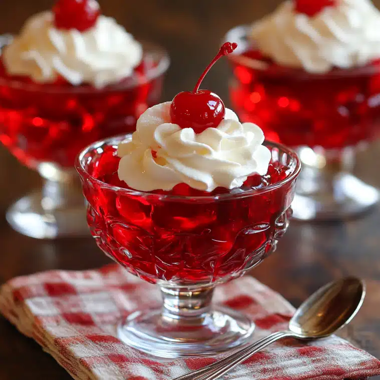 Cherry Coca Cola Jello Salad