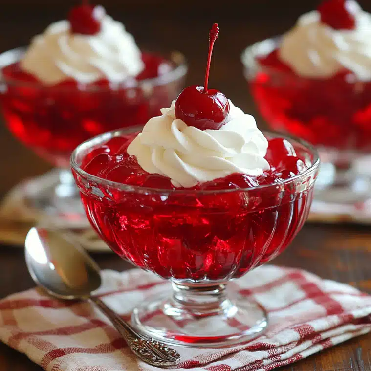 Cherry Coca Cola Jello Salad