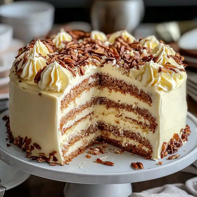 Moist Italian Cream Cake