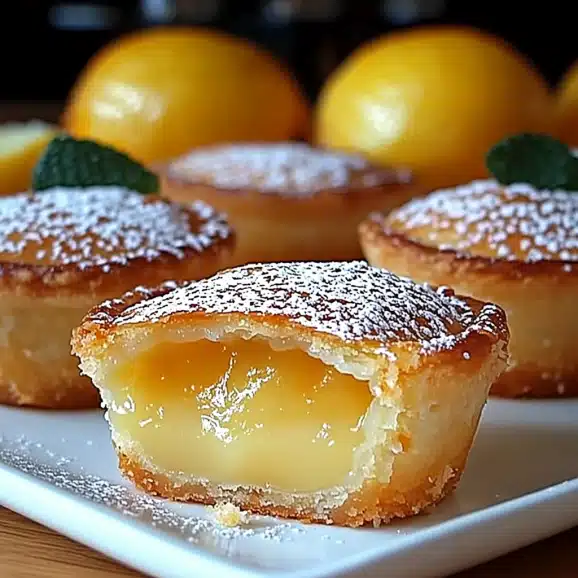 Baby Lemon Impossible Pies
