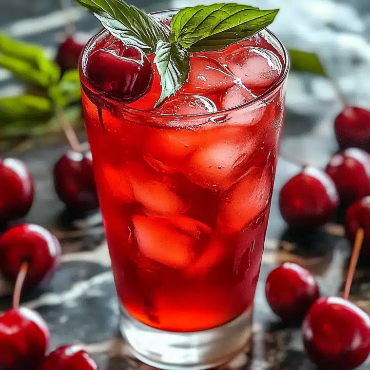 Cherry Iced Tea