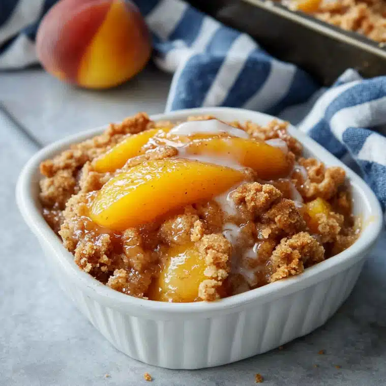 Nectarine Brown Sugar Crisp