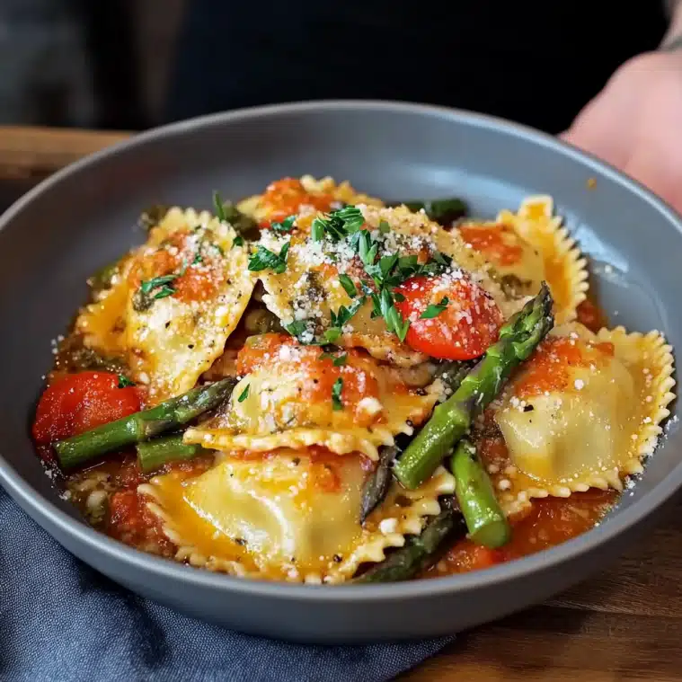 Ravioli with Tomatoes