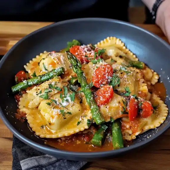 Ravioli with Tomatoes