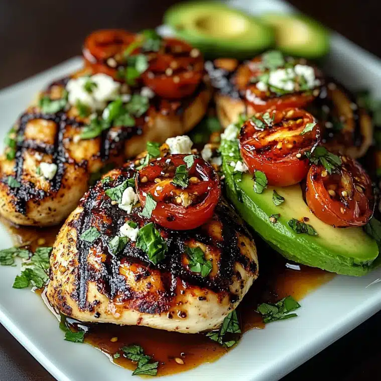 Grilled California Avocado Chicken