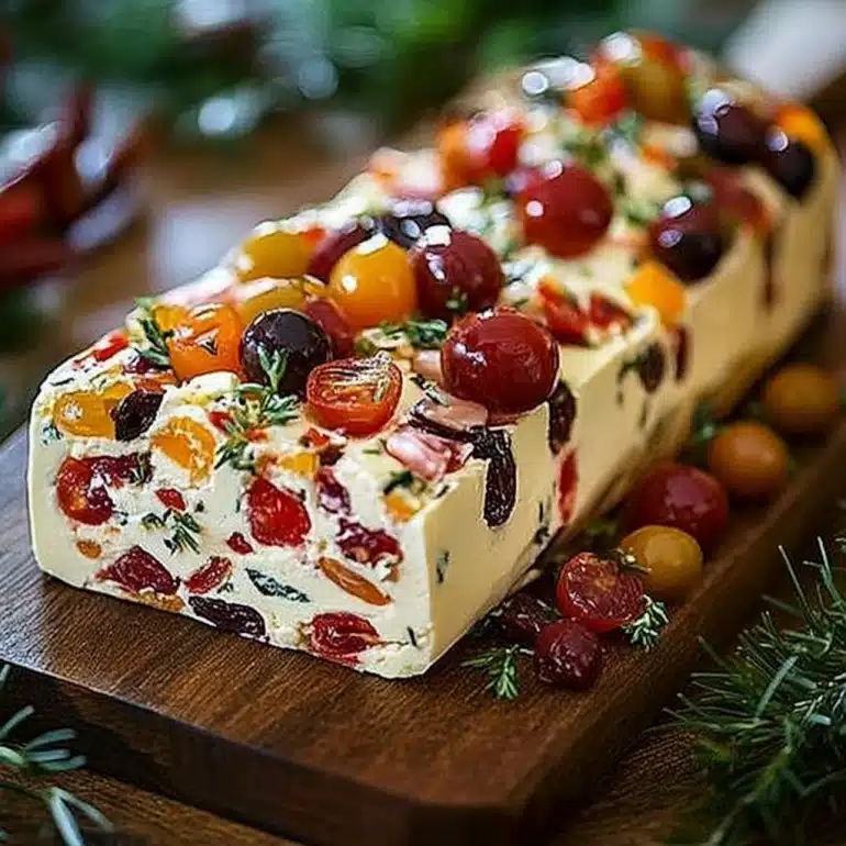 Antipasto Cream Cheese Log