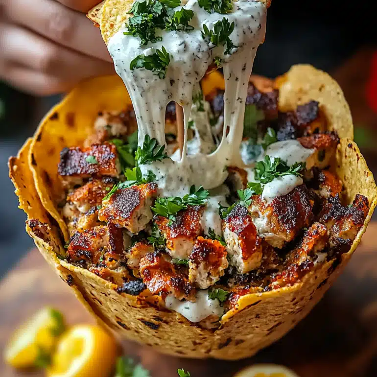 Chicken Shawarma with Garlic Sauce Recipe