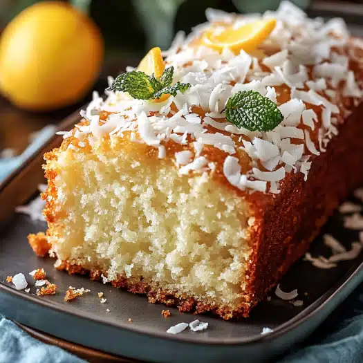 Coconut Loaf Cake Recipe
