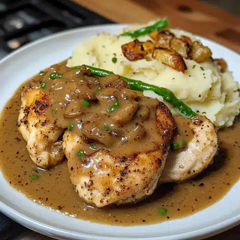 Chicken and Garlic Gravy