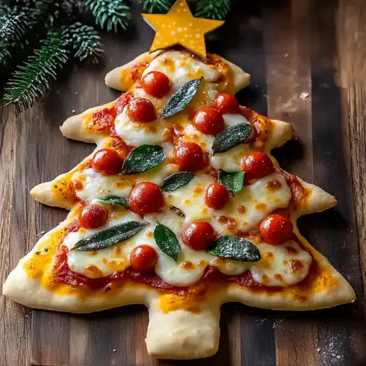 Christmas Tree Pizza