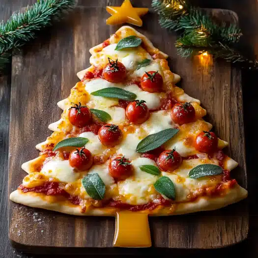 Christmas Tree Pizza