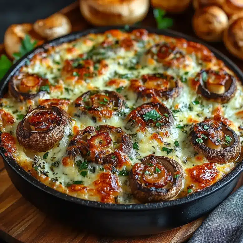 Stuffed Mushroom Dip