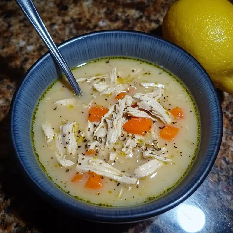 Greek Lemon Chicken Soup