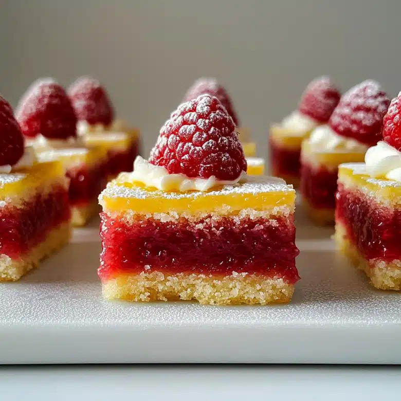 Lemon Raspberry Bars