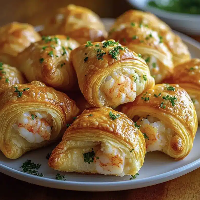 Shrimp & Crab Stuffed Crescent Bombs
