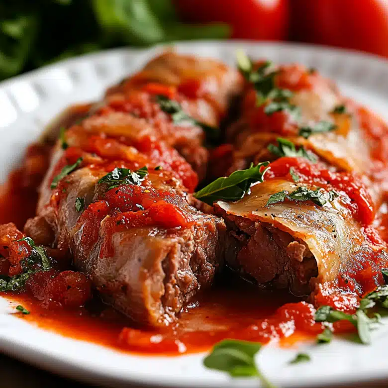 Italian Classic Beef Braciole