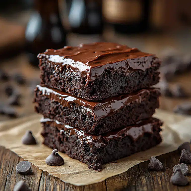 Guinness Chocolate Brownies